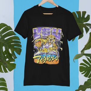 Tops | Vintage Lsu Tigers Mascot Logo Shirt Lsu Tigers Shirt Lsu ...